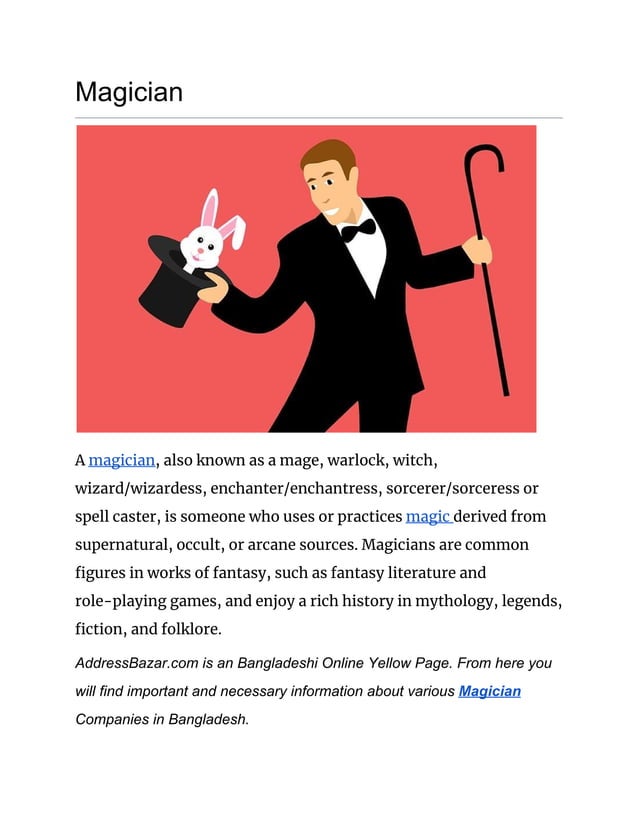 Magician | PDF