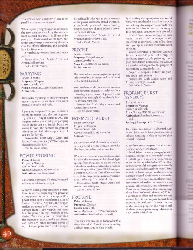 D&D Magic item compendium 3.5 | PDF | Roleplaying Games | Games and Puzzles