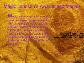Magic johnson x | PPT