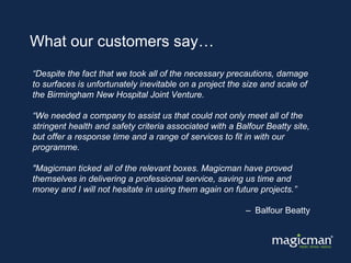 Construction Services from Magicman | PPT