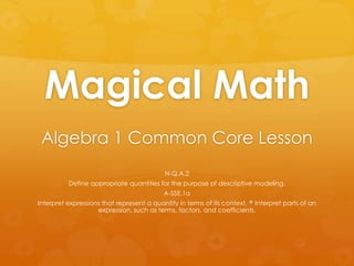 Magic mathlesson | PPT