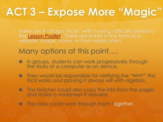 Magic mathlesson | PPT