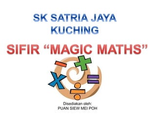 Sifir Darab "Magic maths" | PPT