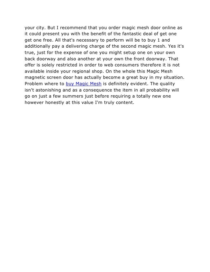 Magic Mesh Reviews Is It Really That Good magic-mesh-reviews-is-it-really-that-good