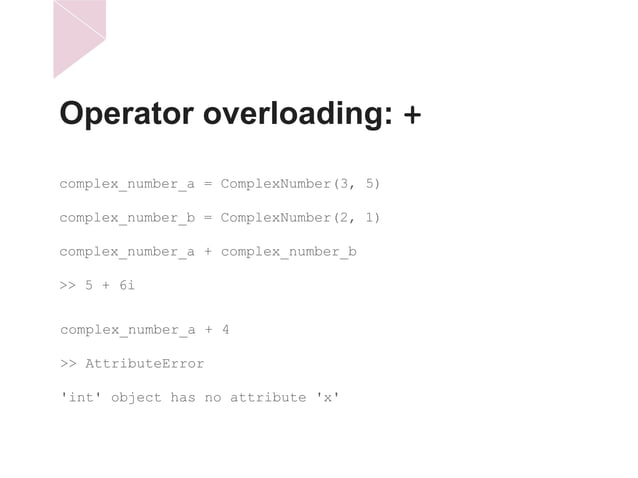 Magic Methods (Python meetup) | PPT