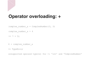Magic Methods (Python meetup) | PDF