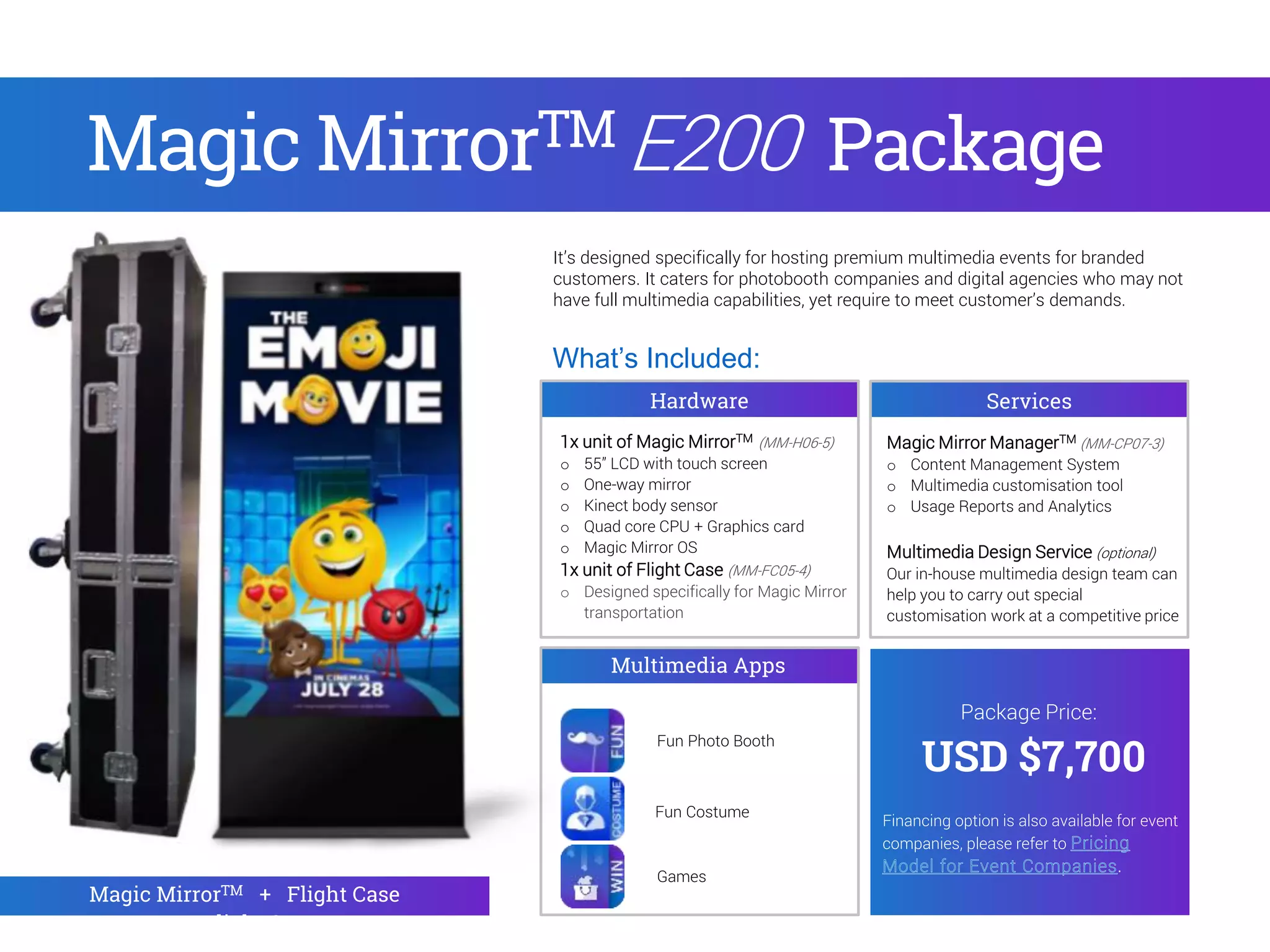 Magic Mirror for Event Companies V2.2_Preview | PDF