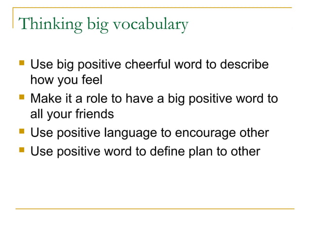 Magic of thinking big | PPT