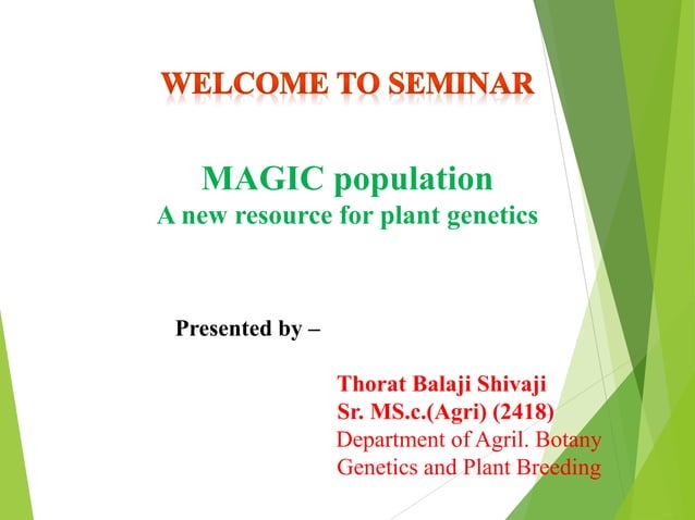 Magic population | PPTX