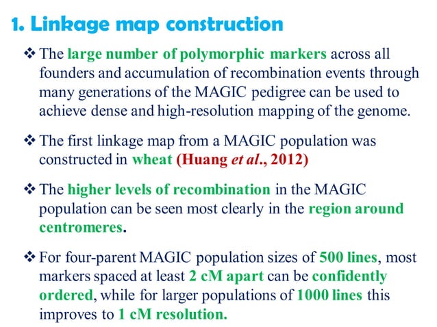 MAGIC populations and its role in crop improvement | PDF