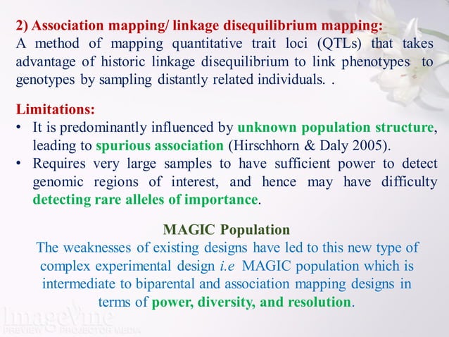 MAGIC populations and its role in crop improvement | PDF