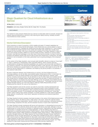 G05.2014 - Magic quadrant for cloud infrastructure as a service | PDF