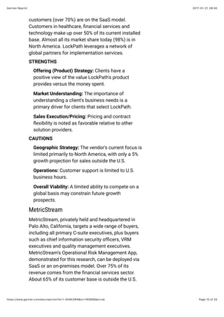Magic quadrant for operational risk management solutions | PDF