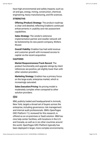 Magic quadrant for operational risk management solutions | PDF