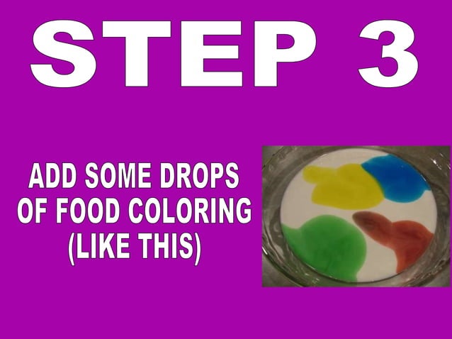 Magic rainbow milk | PPT