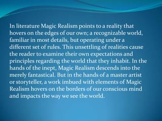 Magic realism | PPT