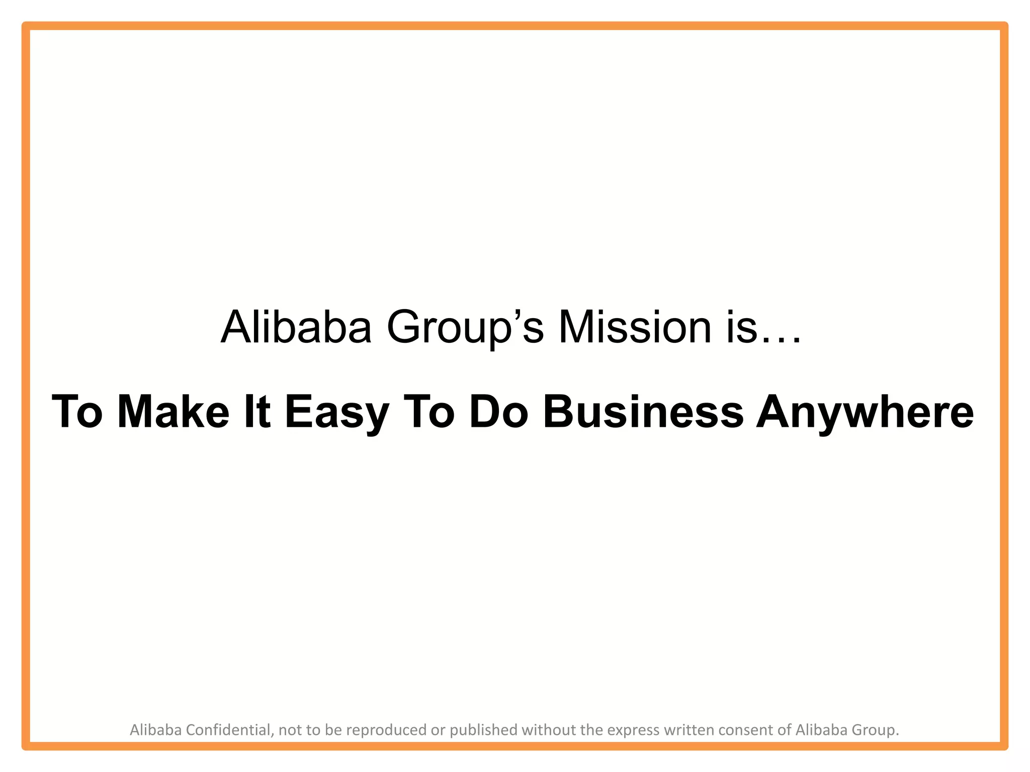 Alibaba Group Overview | PPTX | Business | Business and Finance