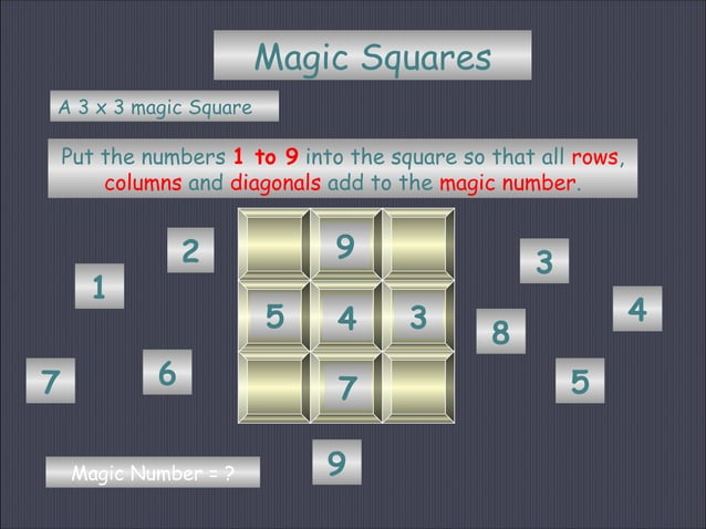 Magic squares | PPT