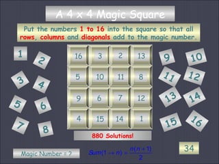 Magic squares | PPT