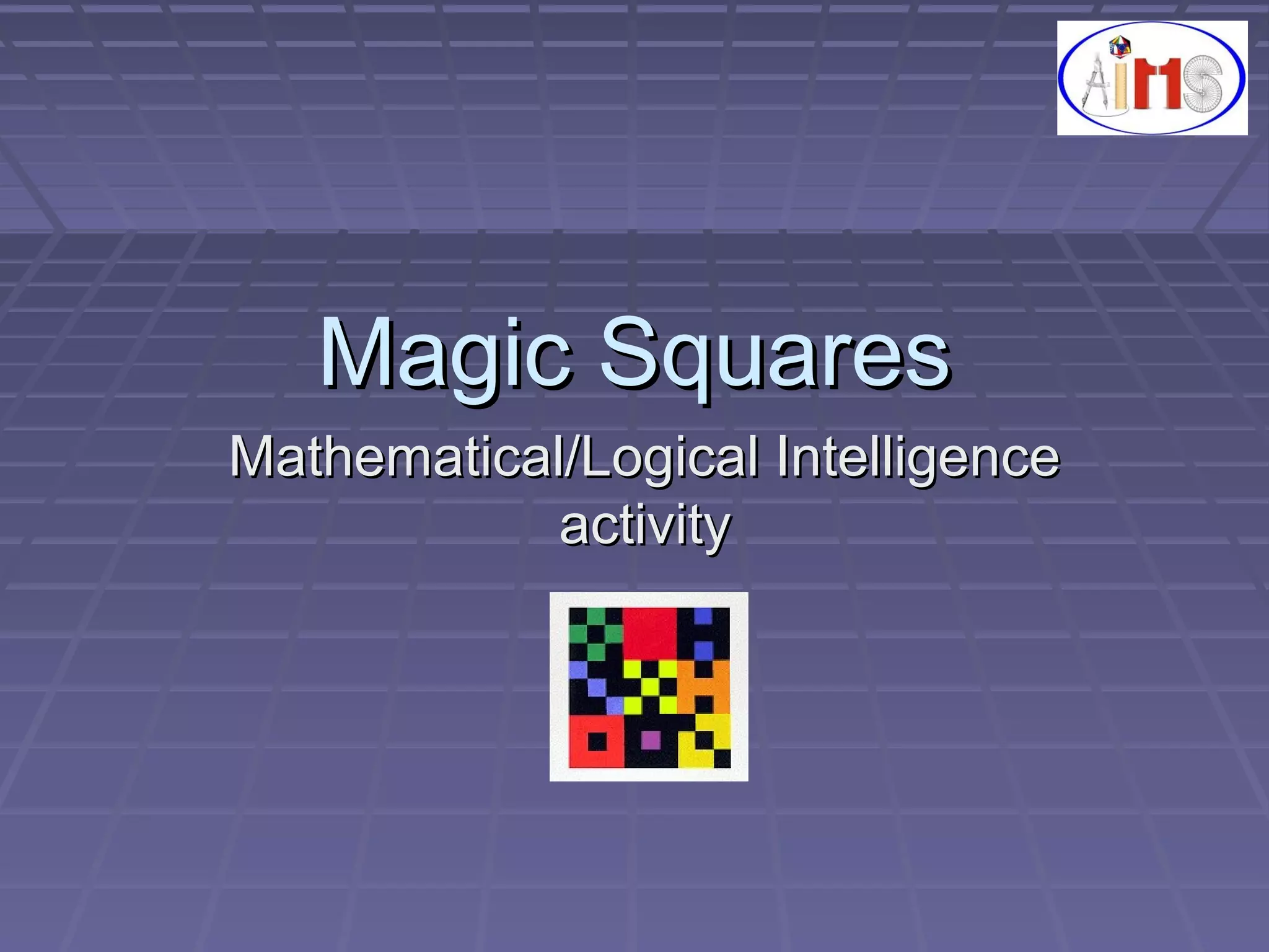 Magic squares | PPT
