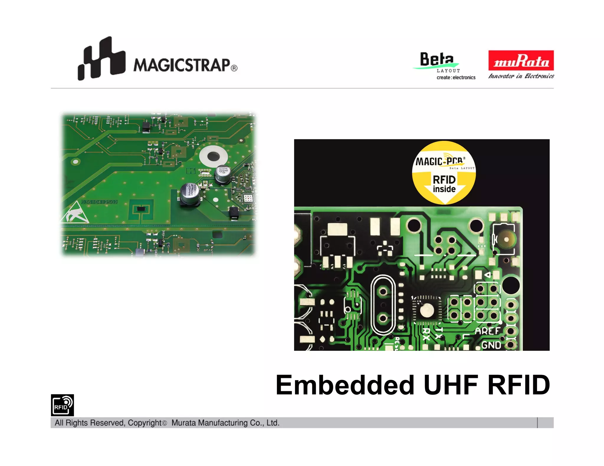 RFID embedded - MAGIC-PCB containing MAGICSTRAP | PPT