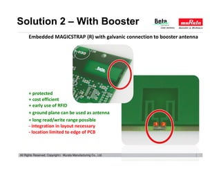 RFID embedded - MAGIC-PCB containing MAGICSTRAP | PPT