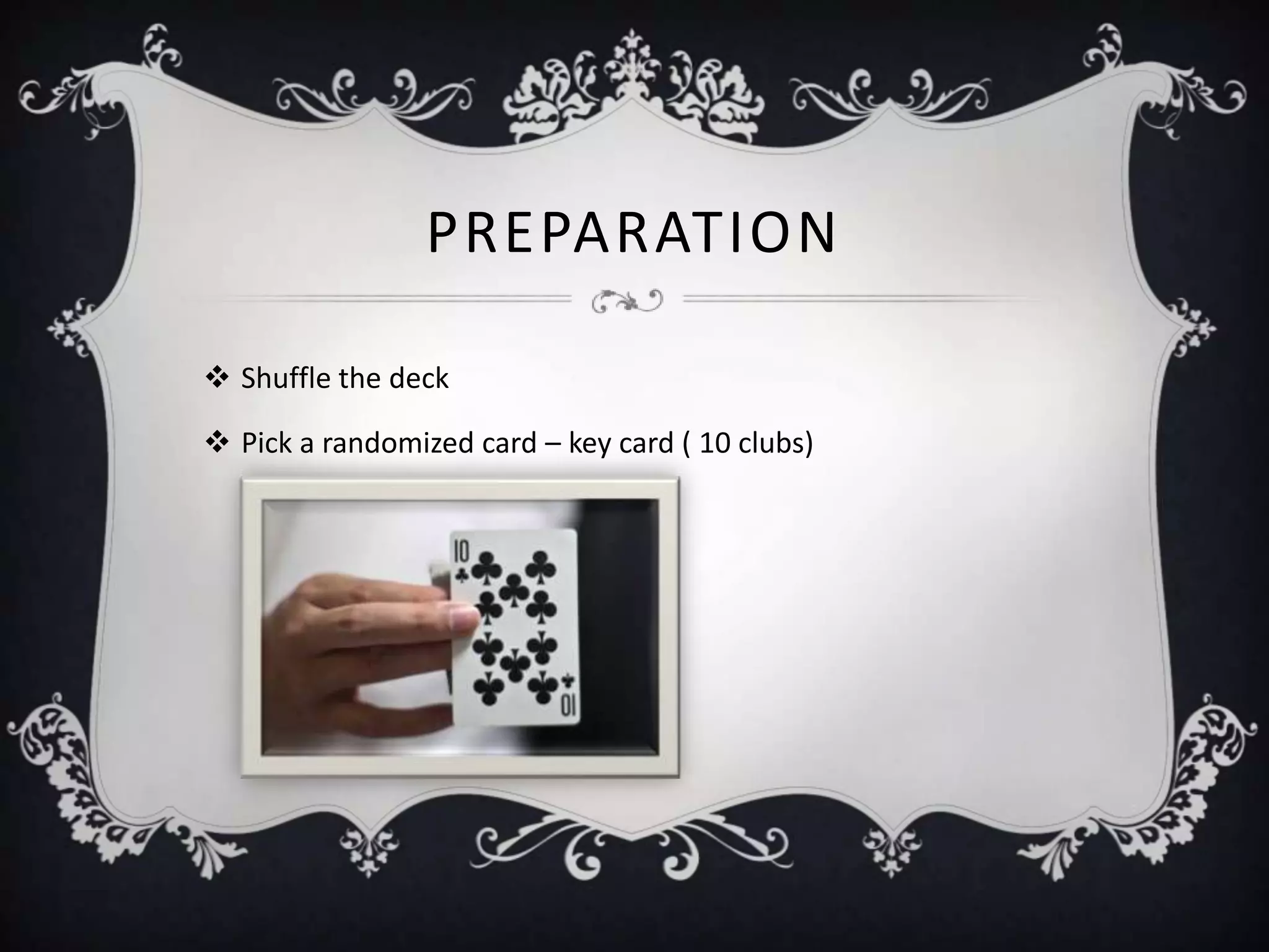 Magic trick slide | PPT