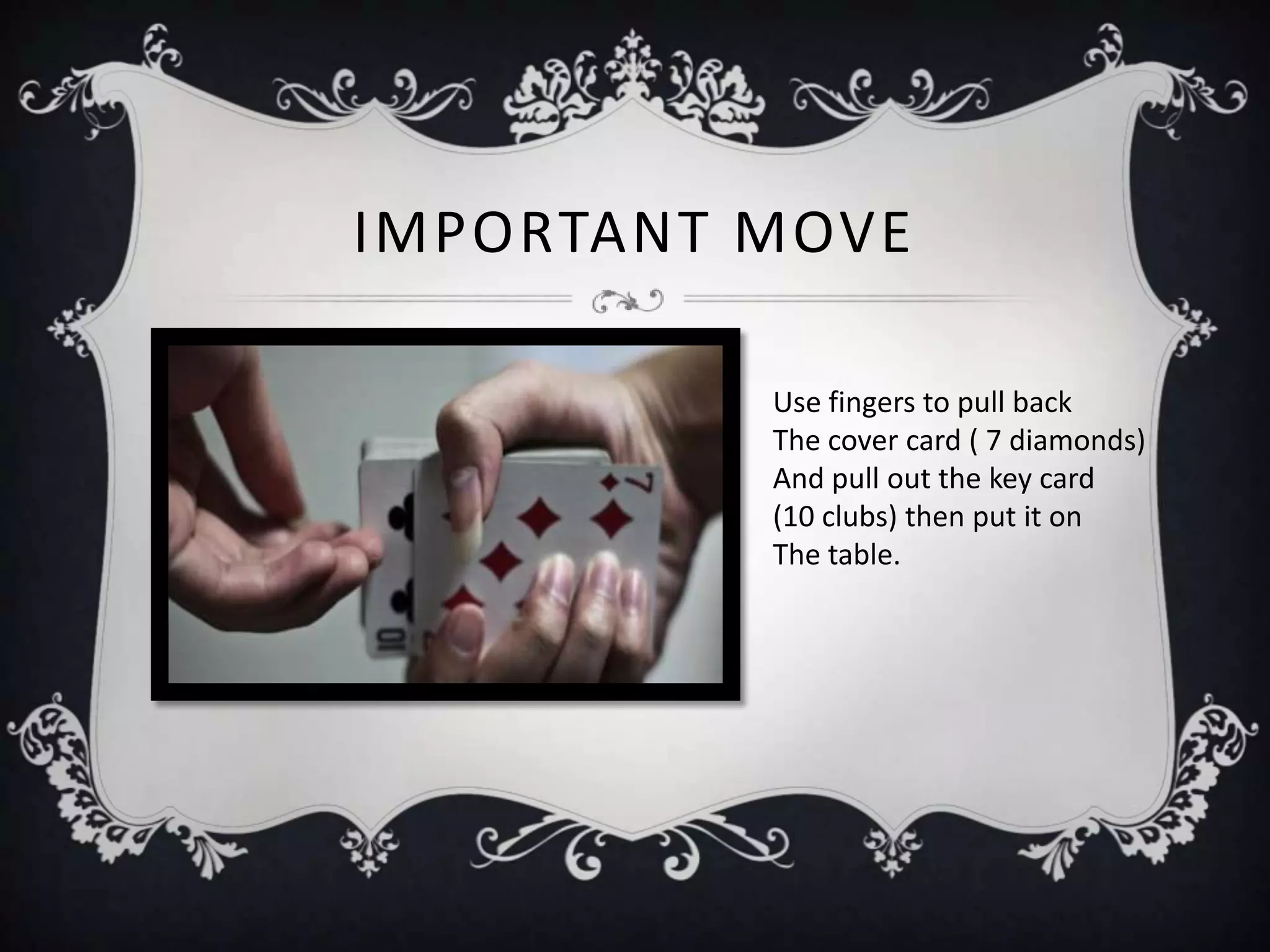 Magic trick slide | PPT