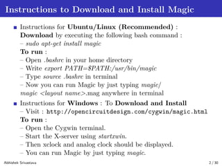 Magic Tutorial by IIIT Hyderabad professor | PPT