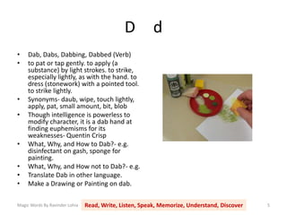 Magic words 0101 | PPTX