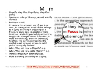 Magic words 0102 | PPTX