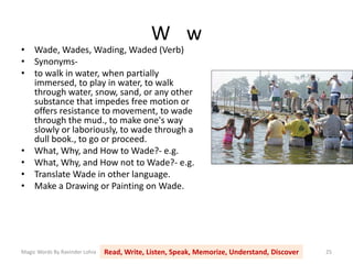 Magic words 0102 | PPTX