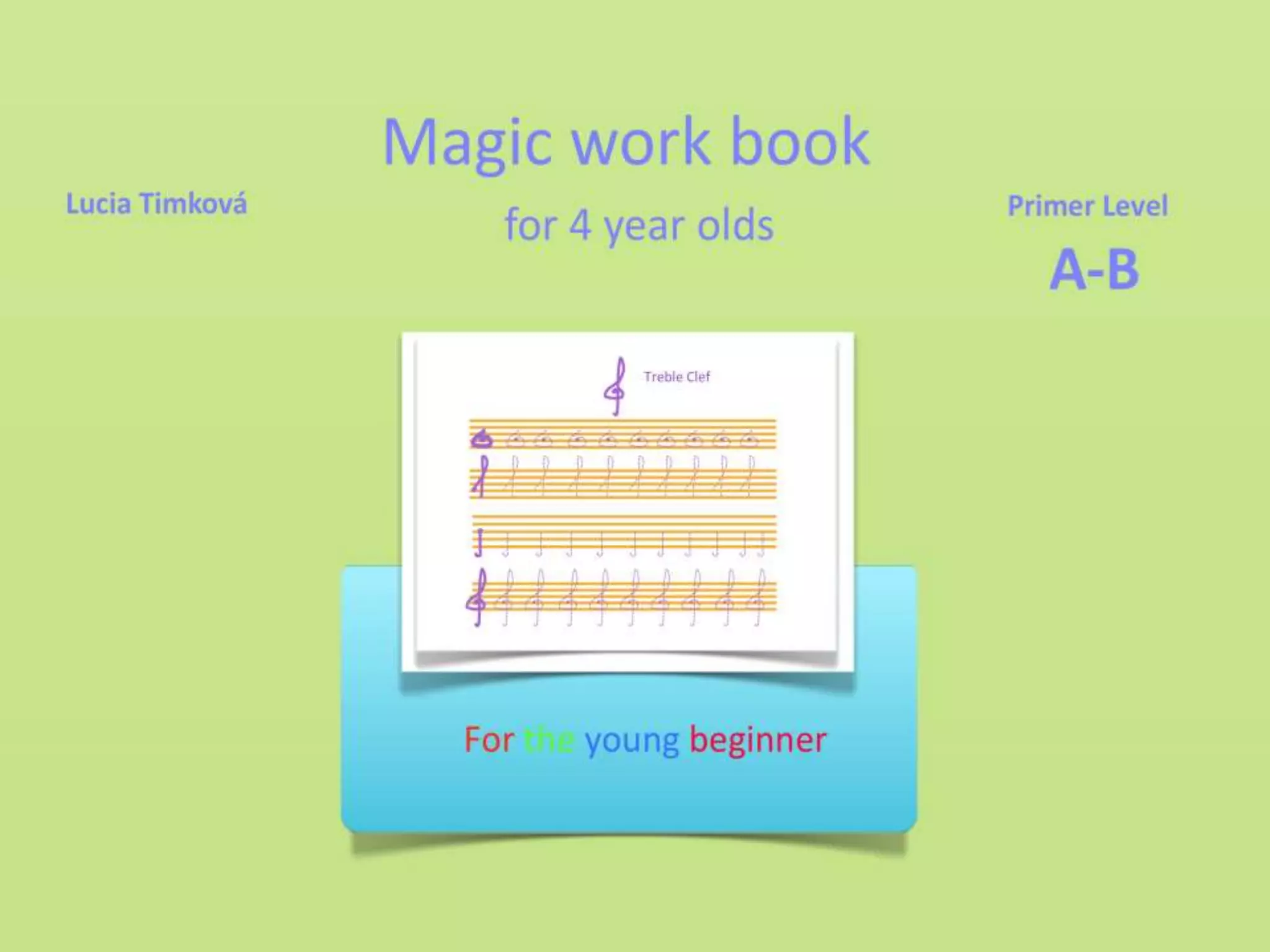 Magic work book for 4 year olds A-B | PPTX