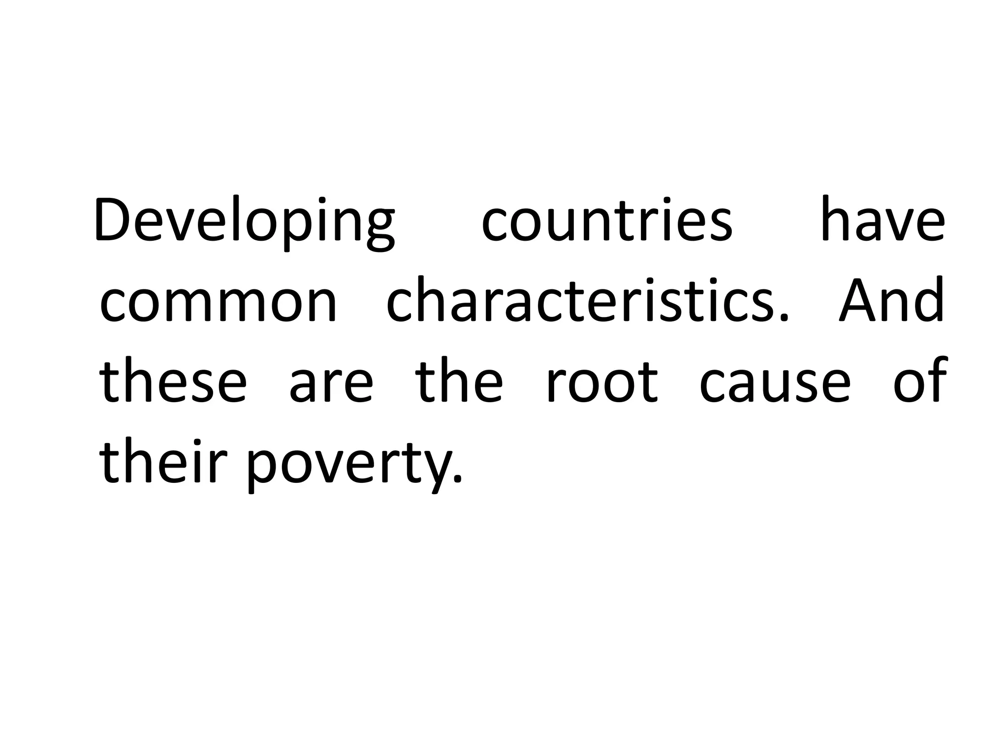 Problems of the third world countries | PPTX