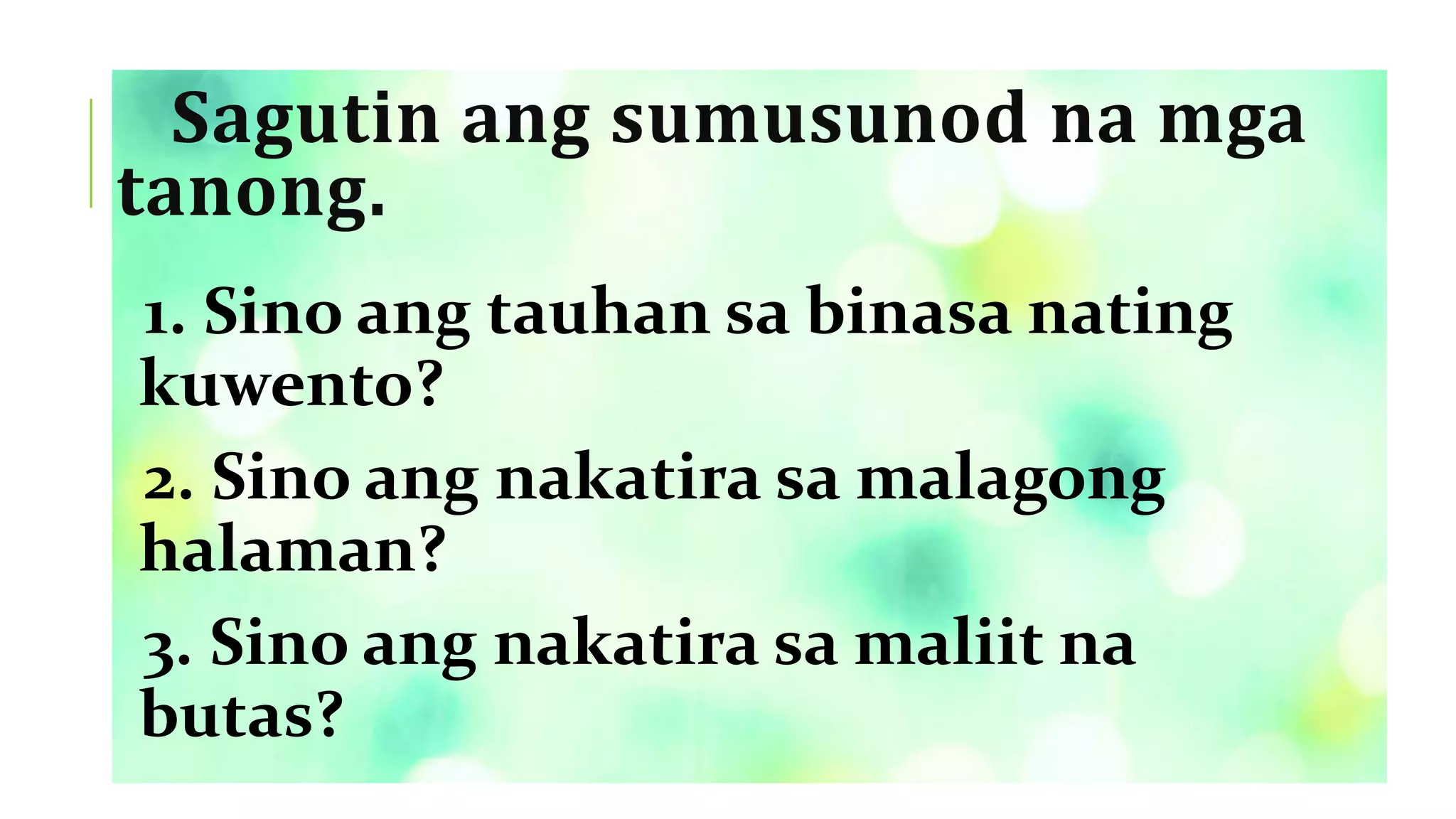 Maging Maingat at Masipag | PPTX