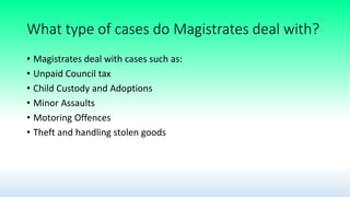 Magistrate courts powerpoint | PPTX