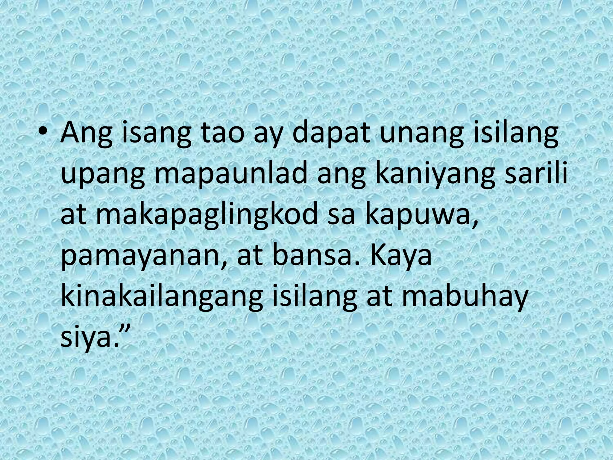 Mag isyung moral tungkol sa buhay 3rd day p | PPTX