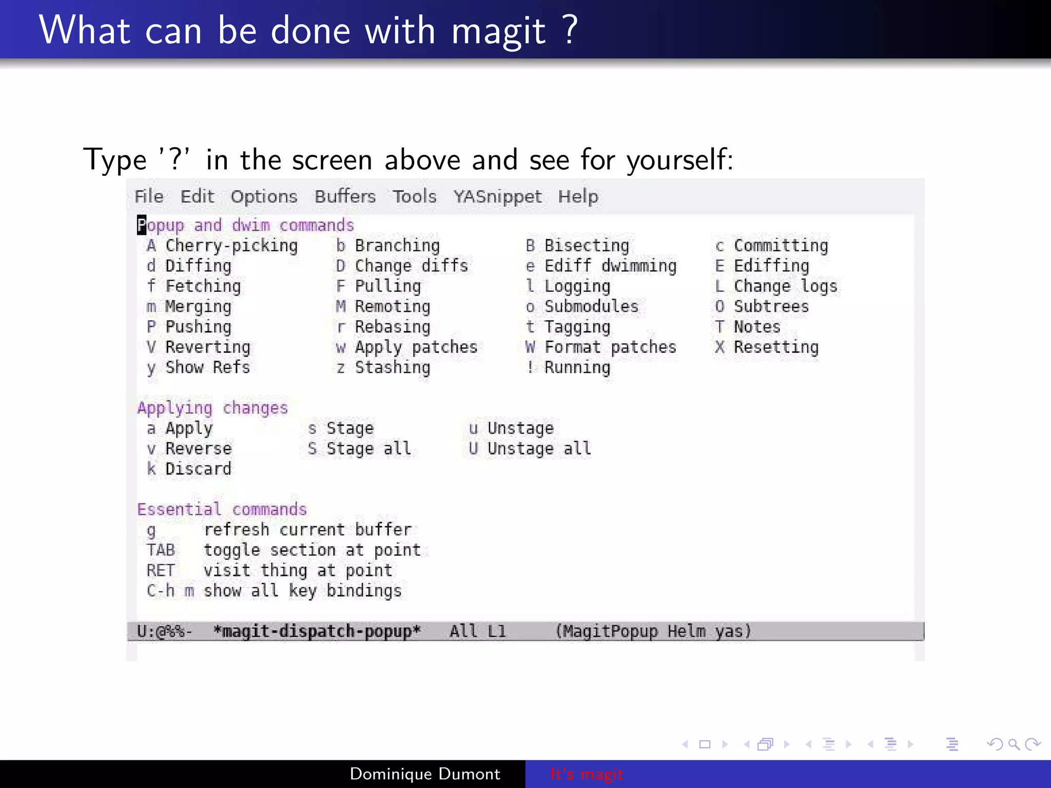 Magit | PPT