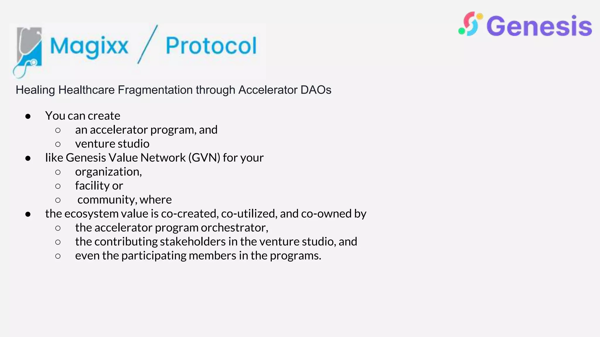 Magixx Accelerator DAO Protocol.pptx