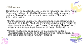 Magkakapatid na mga Wika sa Filipinas.pptx