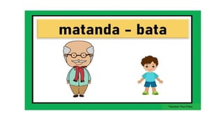 Mga Salitang Magkasalungat | PPTX