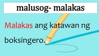 Magkasingkahulugan | PPTX