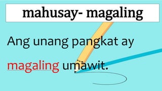 Magkasingkahulugan | PPTX