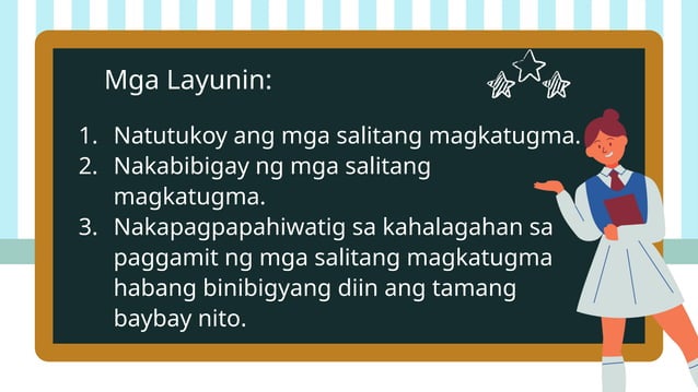 Mga Salitang Magkatugma (Grade Three Lesson) | PPTX