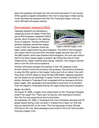 Maglev | PDF