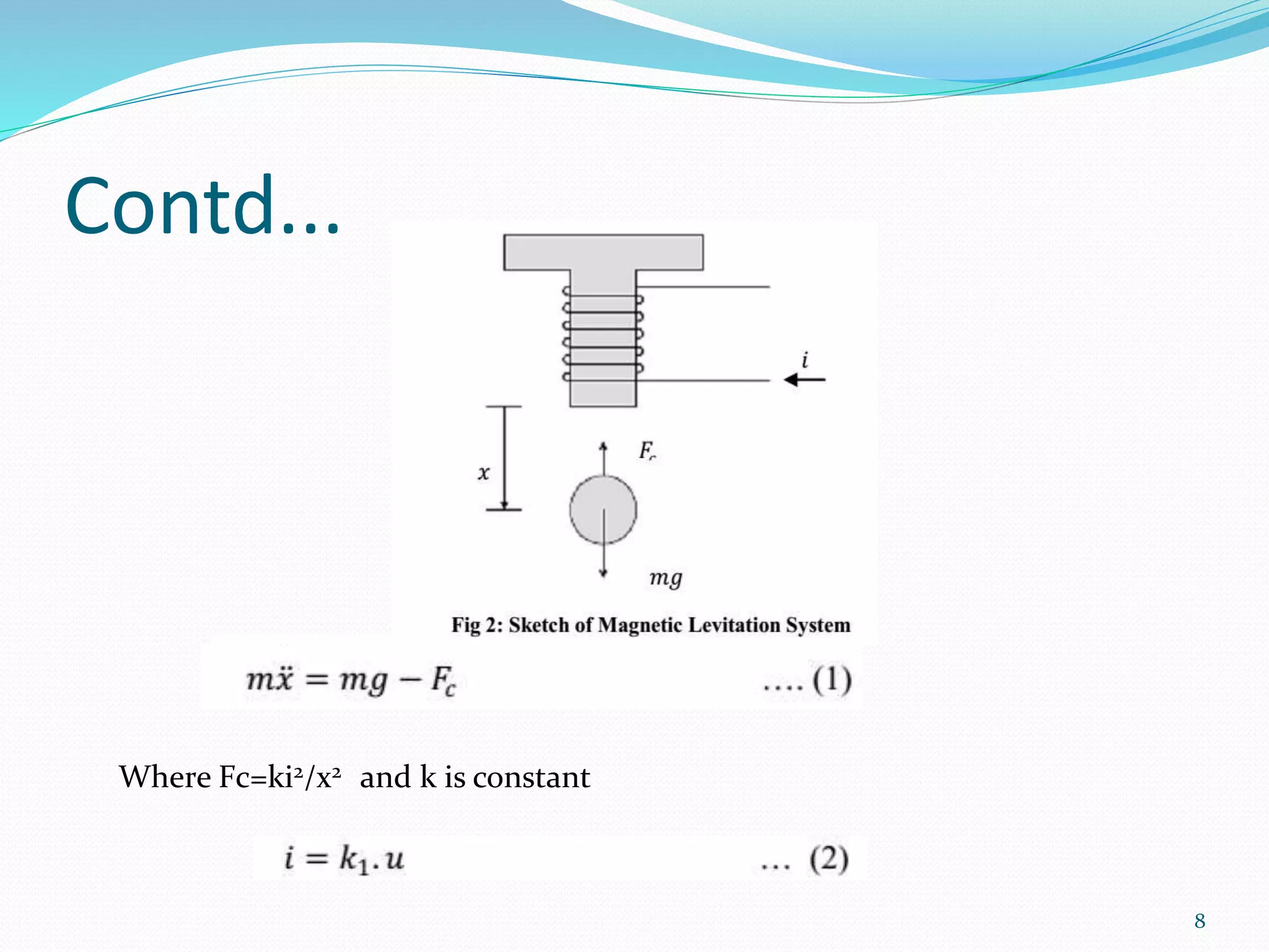 Maglev sys modelling using FLC and PID controller | PPT