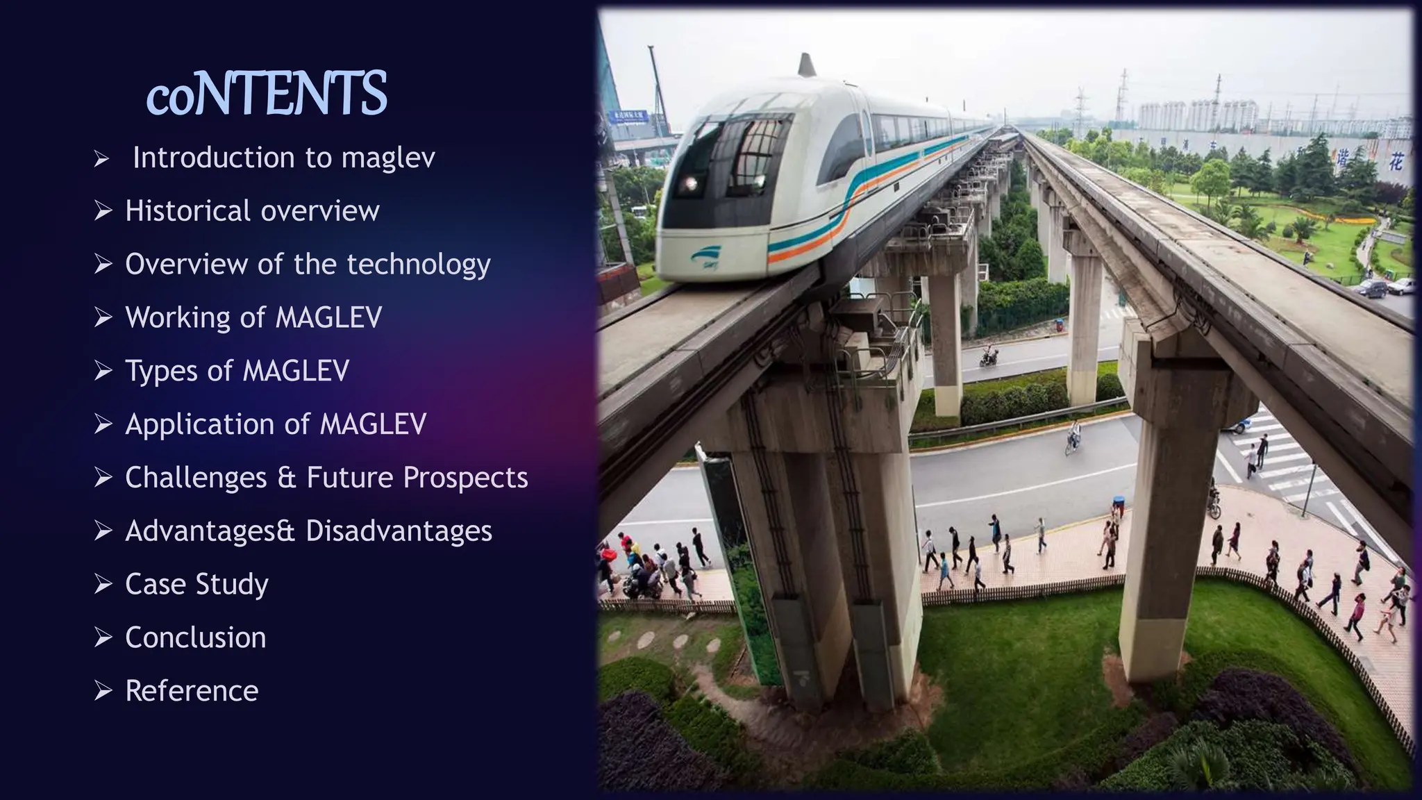 MAGLEV PPT.pptx(Maglev trains, Transportation) | PPTX