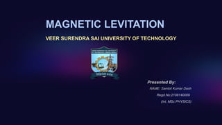 MAGLEV PPT.pptx(Maglev trains, Transportation) | PPT