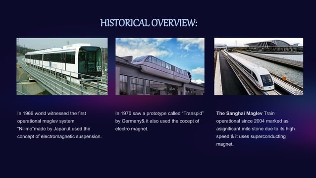 MAGLEV PPT.pptx(Maglev trains, Transportation) | PPT