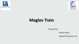 Maglev train | PPTX